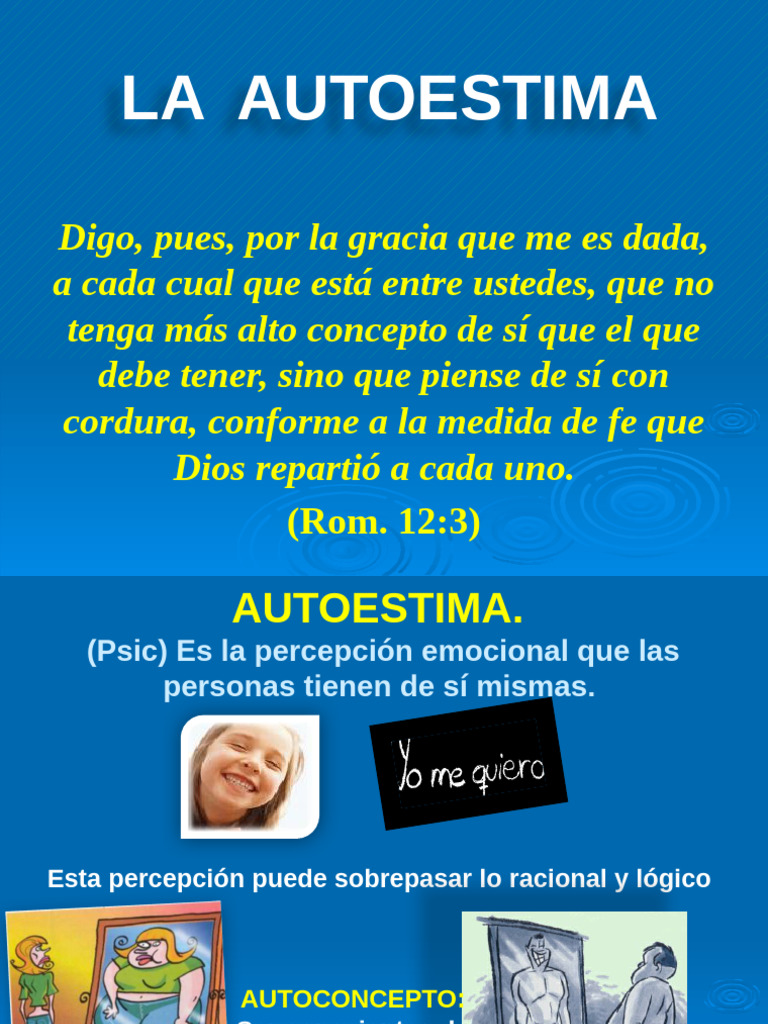 AUTOESTIMA_1 | PDF | Autoestima | Ciencias del comportamiento