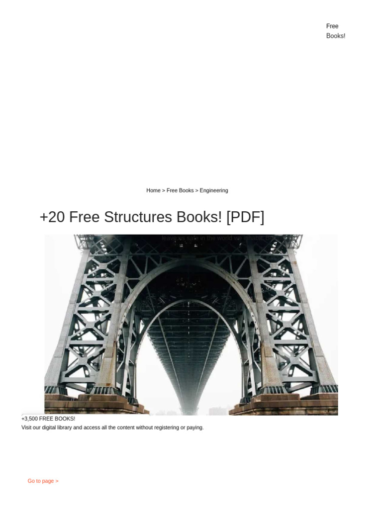 +20 Structure Books Free! (PDF) - InfoLibros - Org | PDF | Engineering ...