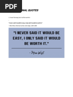 Inspiring Quotes for Student Motivation | PDF