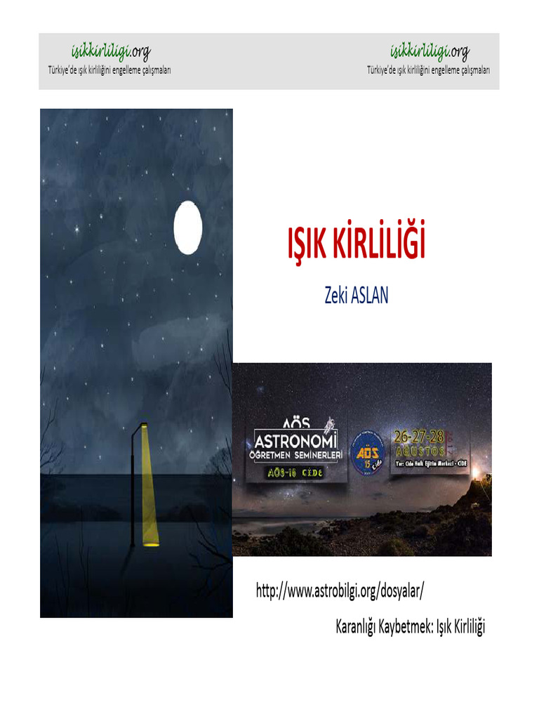 Işık-Kirliliği-Z.-Aslan | PDF