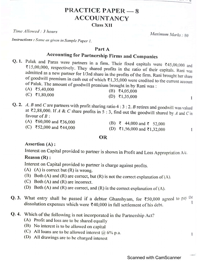 Practice Paper 5 24-25 | PDF