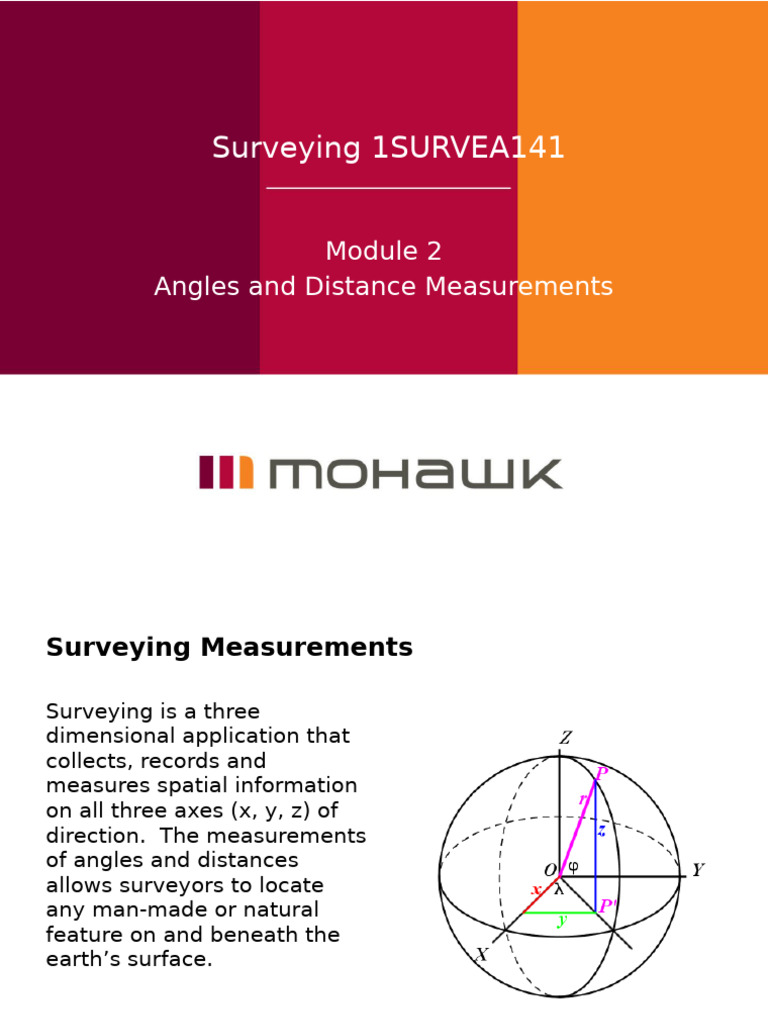 Angles and Distance Measurements Narrated | PDF | Angle | Slope
