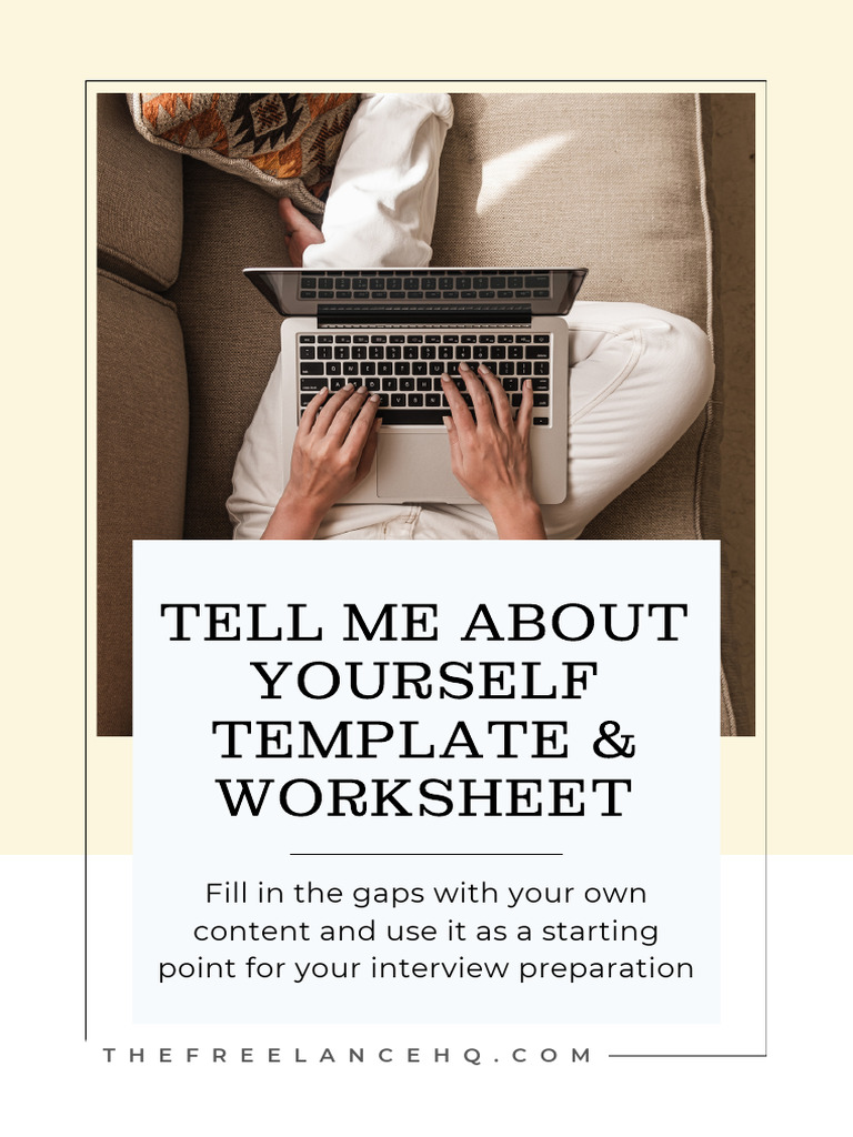 Interview "Tell Me About Yourself" Template | PDF | Software ...