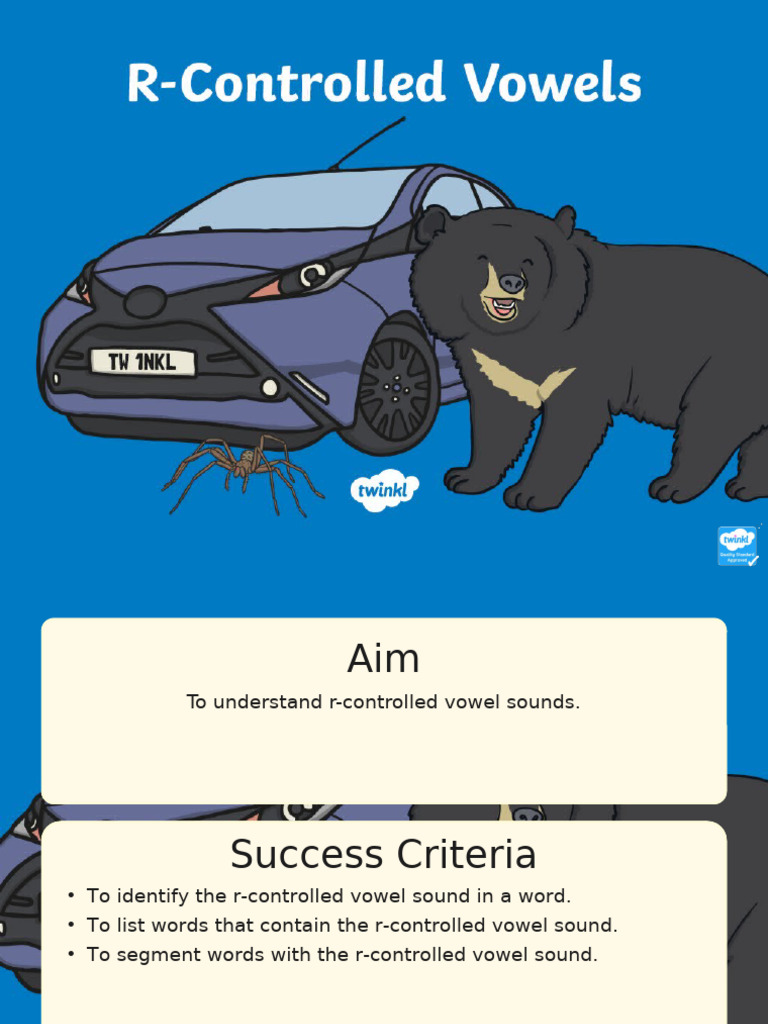 R-Controlled Vowel Sounds Guide | PDF | Phonetics