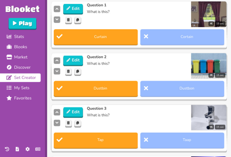 Edit A Set Blooket | PDF