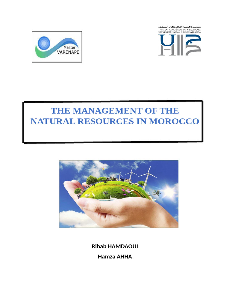 Natural resources in Morocco | PDF | Agriculture | Habitat Destruction