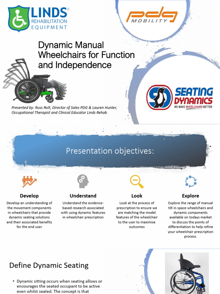 Dynamic-Seating-Presentation-2019-2 | PDF | Wheelchair | Diseases And ...