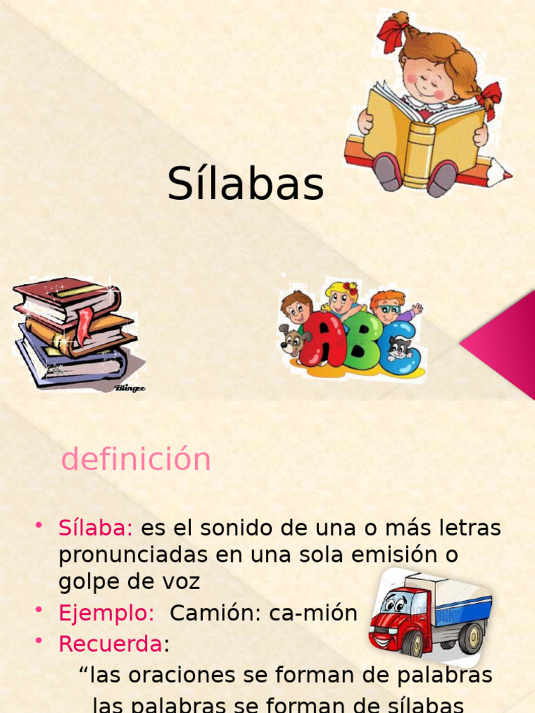 Silabas | PDF | Sílaba | Fonética