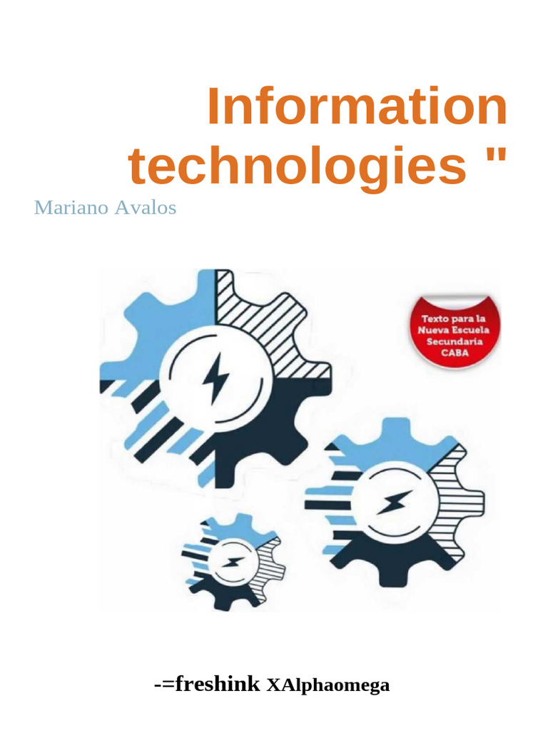 Information Technology Textbook Overview | PDF | Central Processing ...