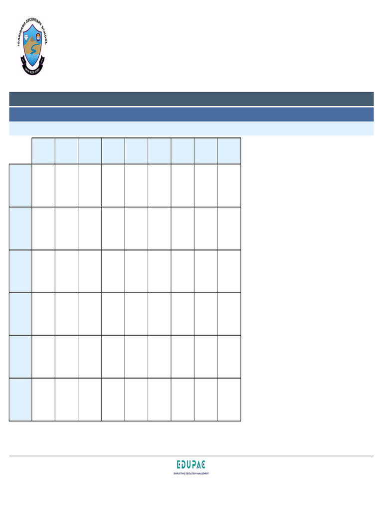 Classtimetable | PDF