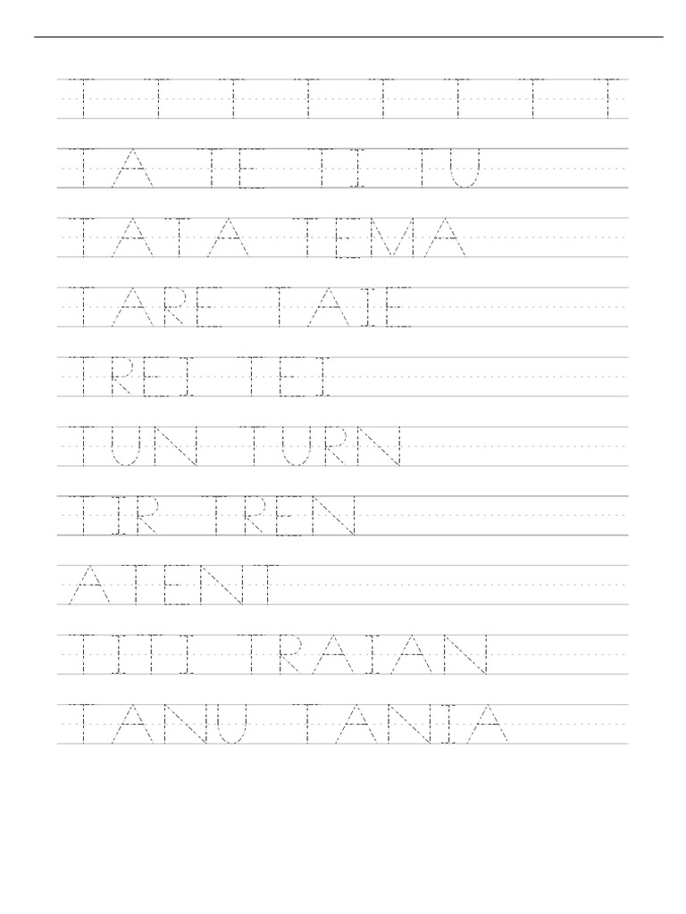 Litera T Punctata | PDF