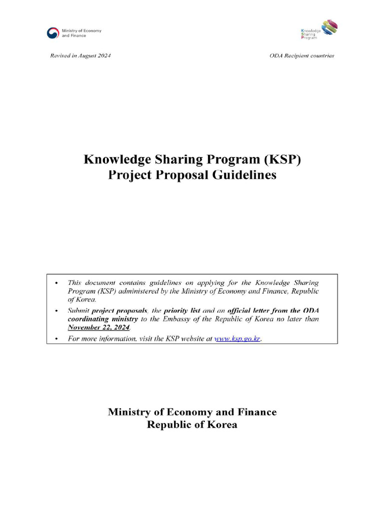 Gua de Presentacin de Proyectos KSP 2026 2027 | PDF