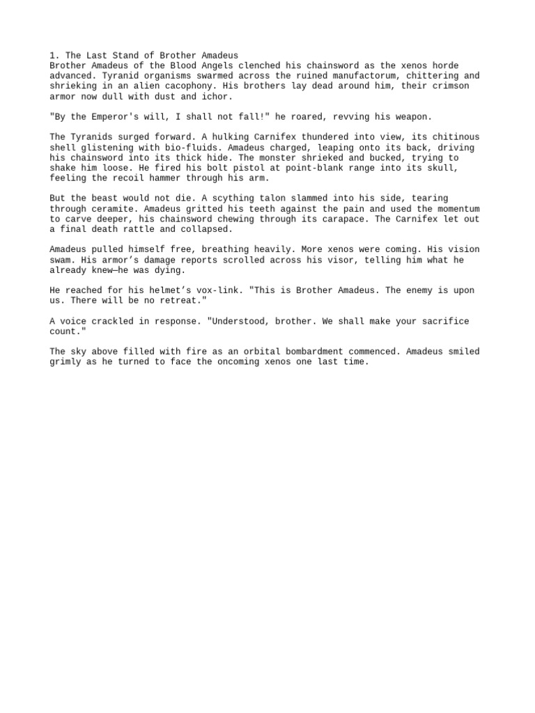 Warhammer Tale 1 | PDF