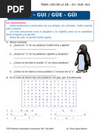 Cuadernillo G Gu Gü | PDF