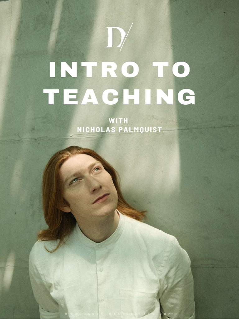 Nicholas Palmquist - Intro To Teaching | PDF | Dances | Goal