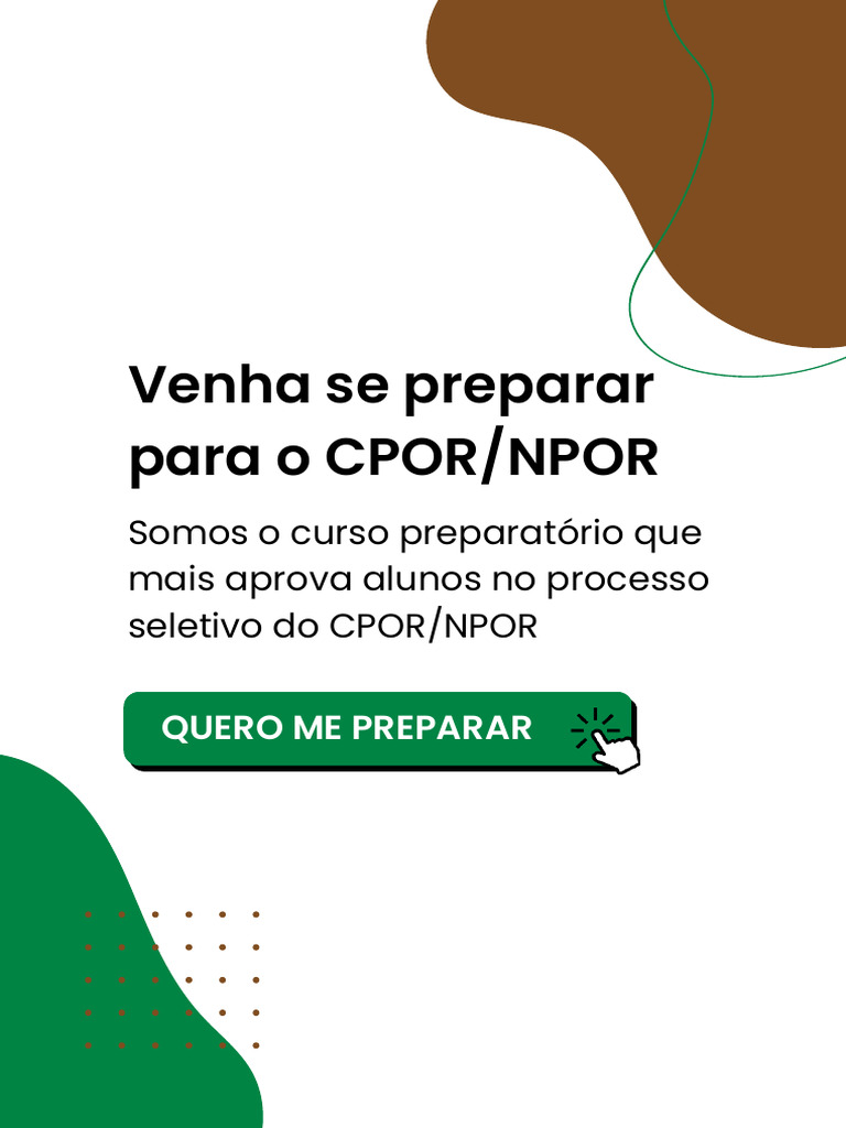 Prova Cpor 2020 | PDF