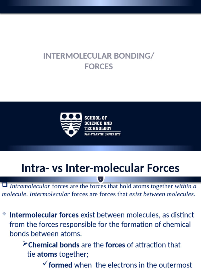 Intermolecular Forces Explained | PDF | Intermolecular Force | Chemical ...