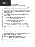Lagos State JSS3 BECE Past Questions | PDF