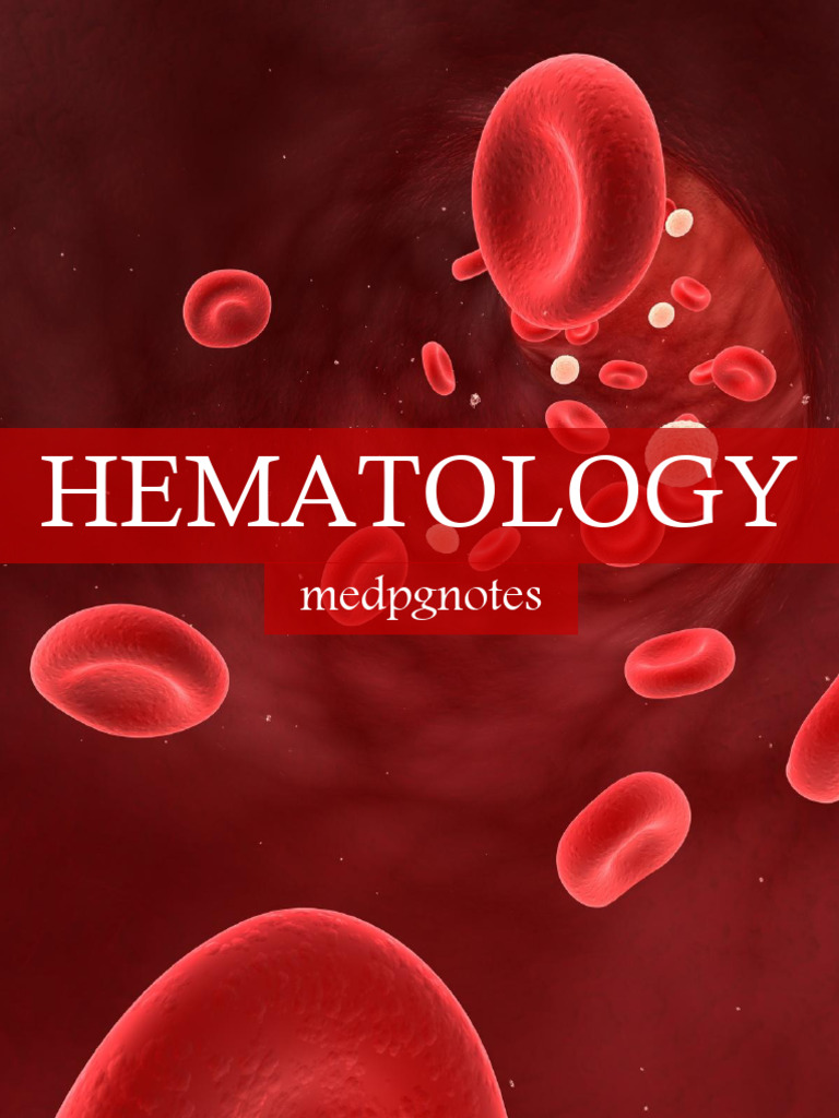 Human Hematology | PDF | Anemia | Hemoglobin