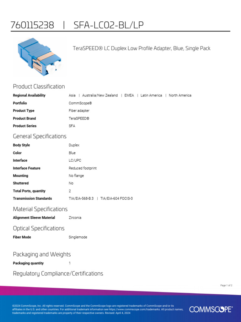 Product Specifications Pdf