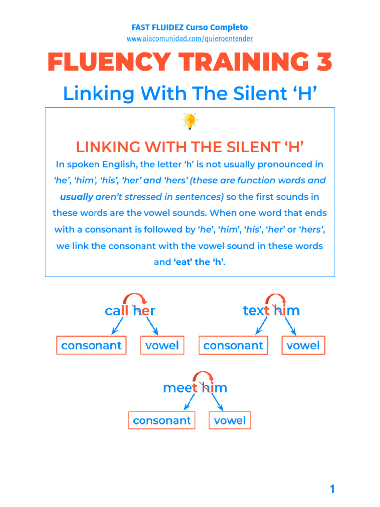 PDF_-_Linking_3 (1) | PDF | Consonant | Vowel