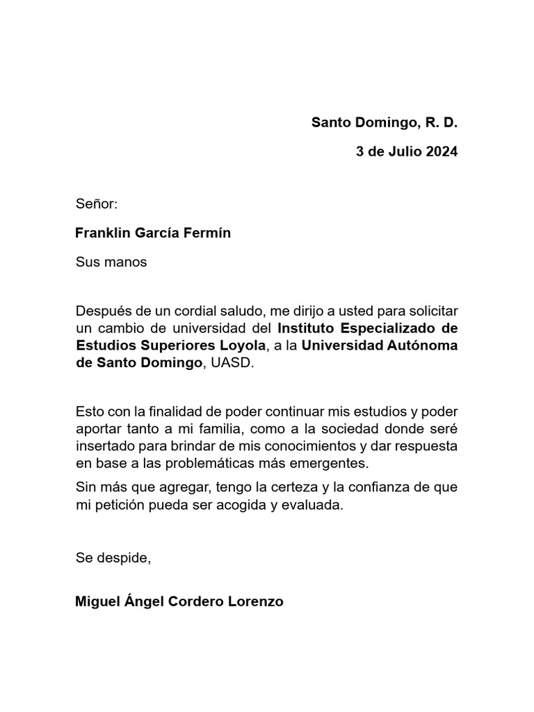 Carta Al Mescyt | PDF