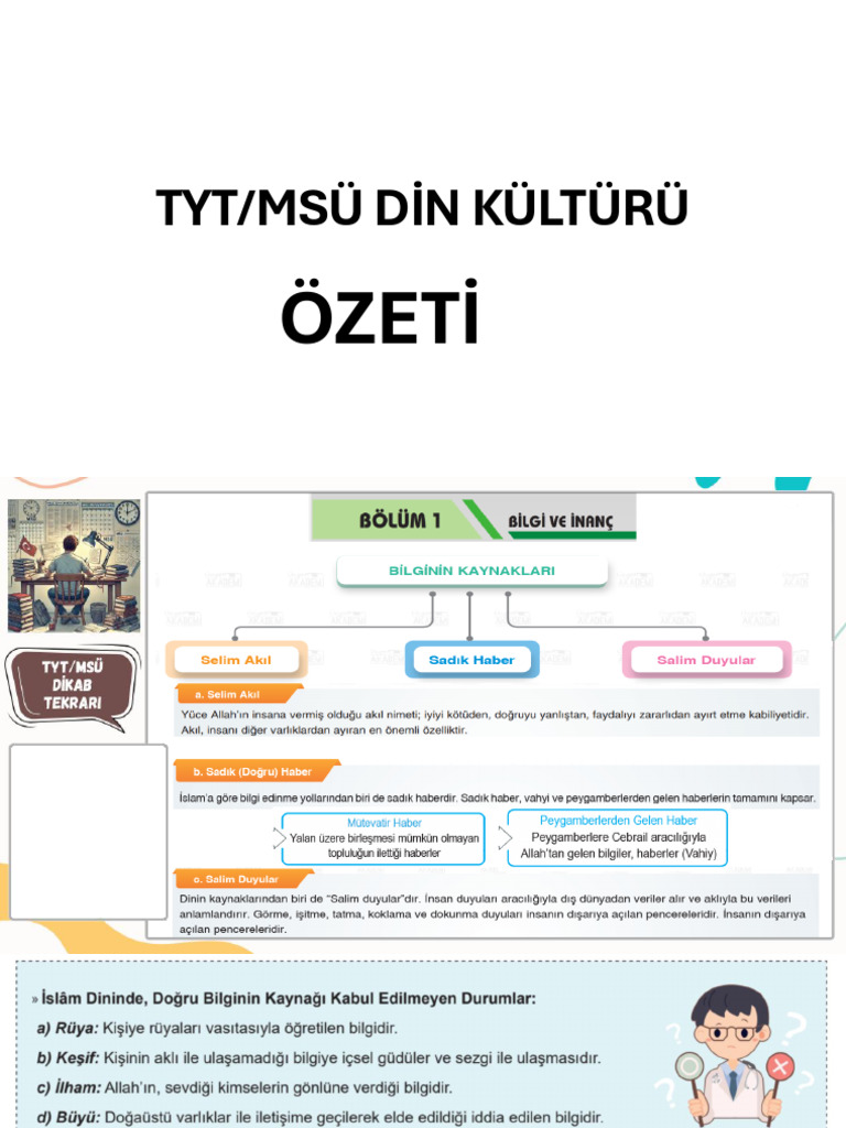 Din Tyt Msu Ozet | PDF Din Tyt Msu Ozet | PDF