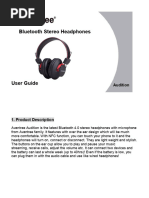 Bluetooth Headset Levn Wireless Headset With Microphone Heaphones ...