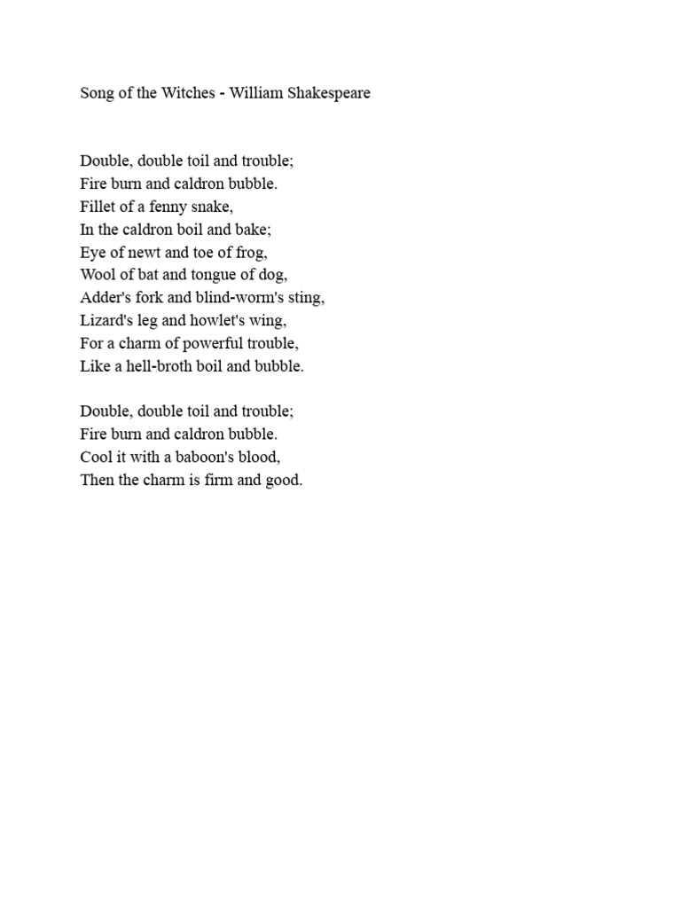 Spooky Poem - V&D | PDF