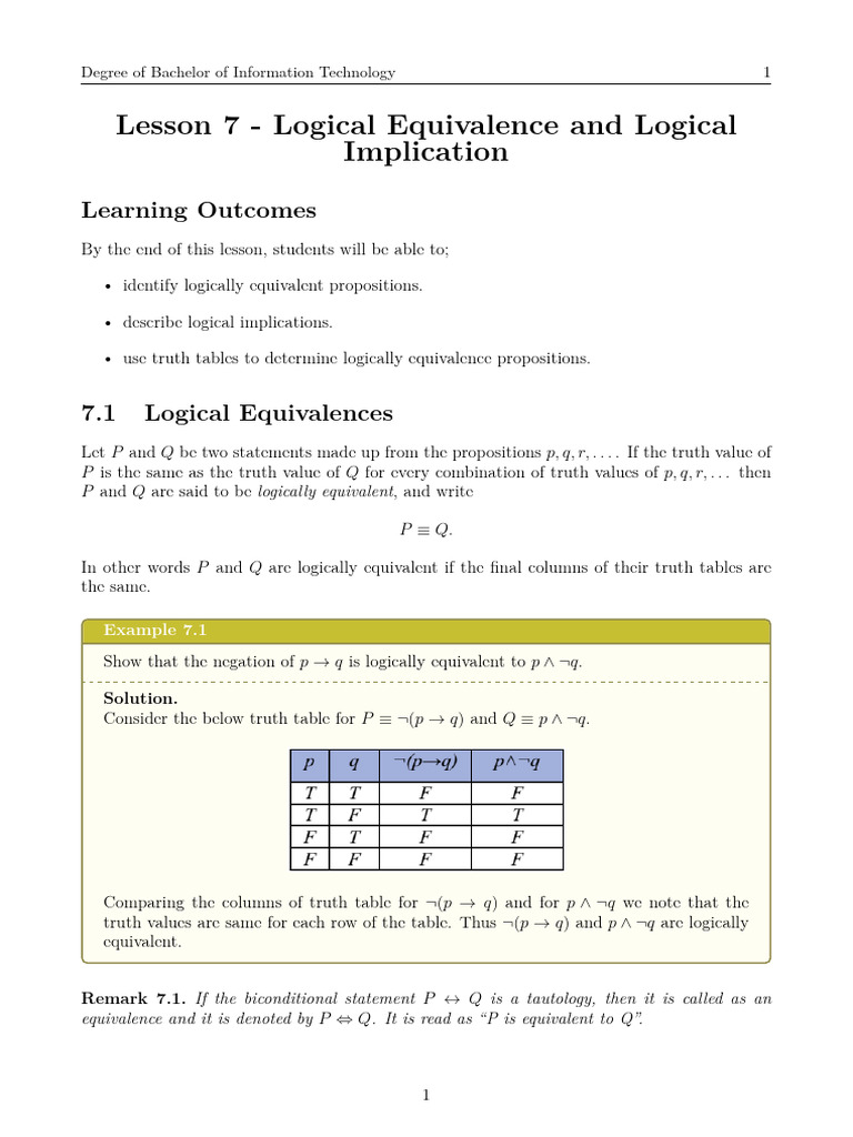 Lesson 7 | PDF | Philosophical Methodology | Formalism (Deductive)