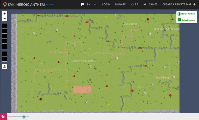 KVK Heroic Anthem - Map by Zupa | PDF