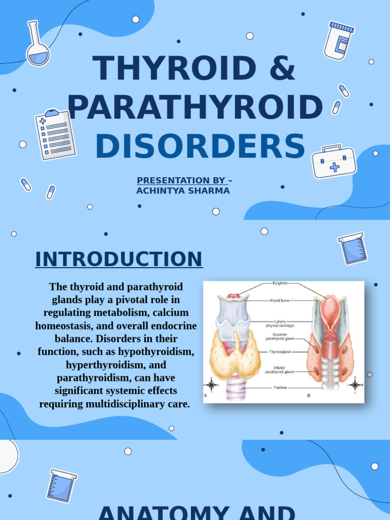Hypo, Hyper and para Thyroidism | PDF | Thyroid | Hypothyroidism