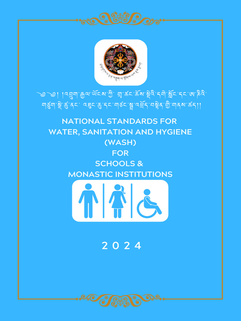 National WASH Standards For Schools and Monastic Institutions 2024 PDF ...