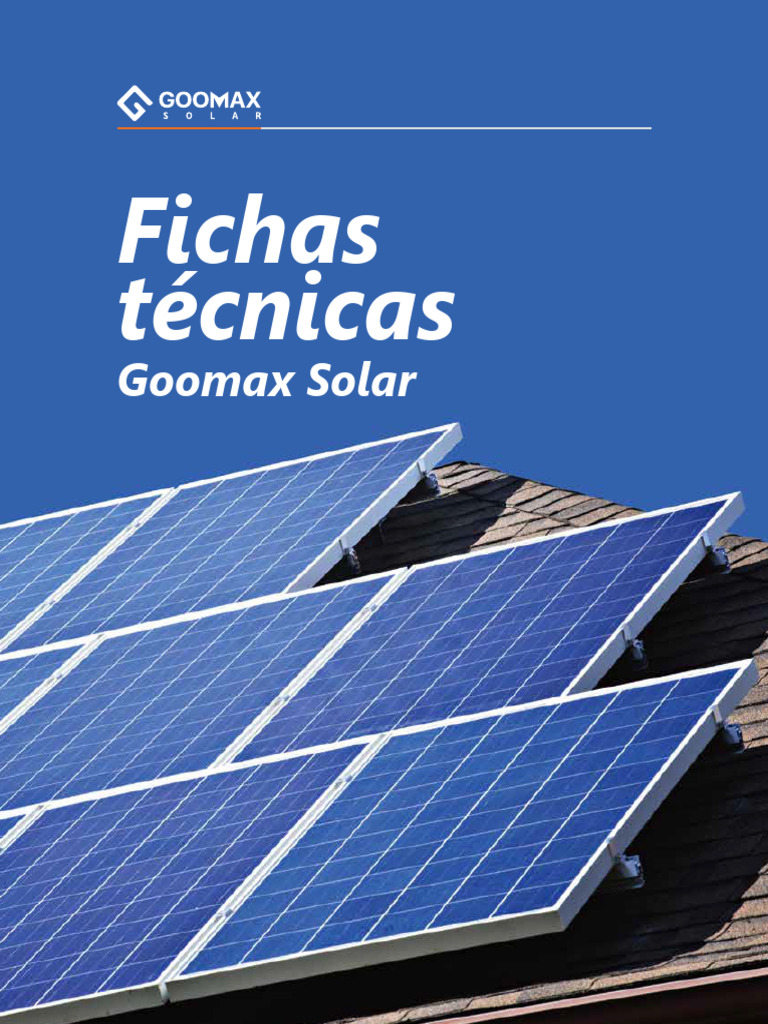 Goomax Product Data Sheet 2024 | PDF