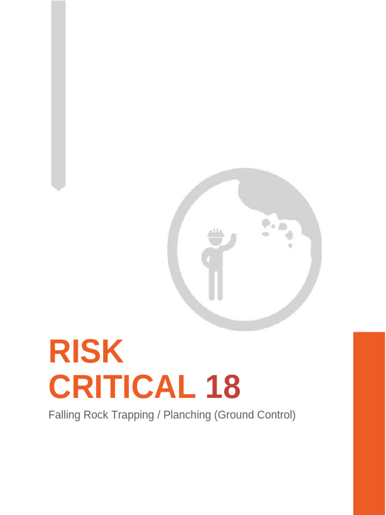 Critical Risk No. 18 | PDF | Risk | Occupational Safety And Health