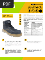 Ficha Técnica Bota Riverline GRS | PDF | Textiles | Calzado