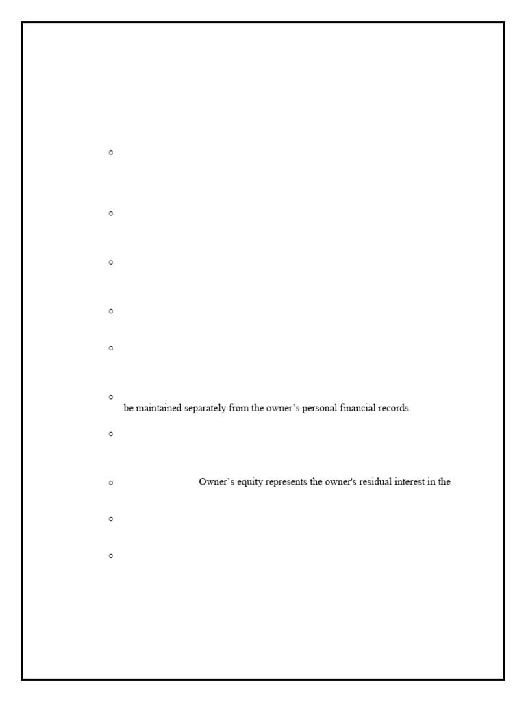 Midterm Multiple Choice Questions Study Notes for Class | PDF | Debits ...