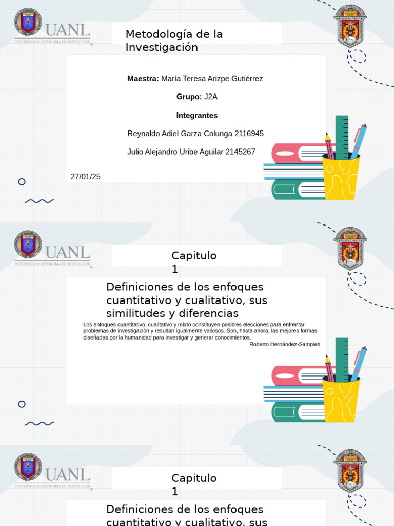 Metodologia Eq 1 | PDF | Datos | Estadísticas