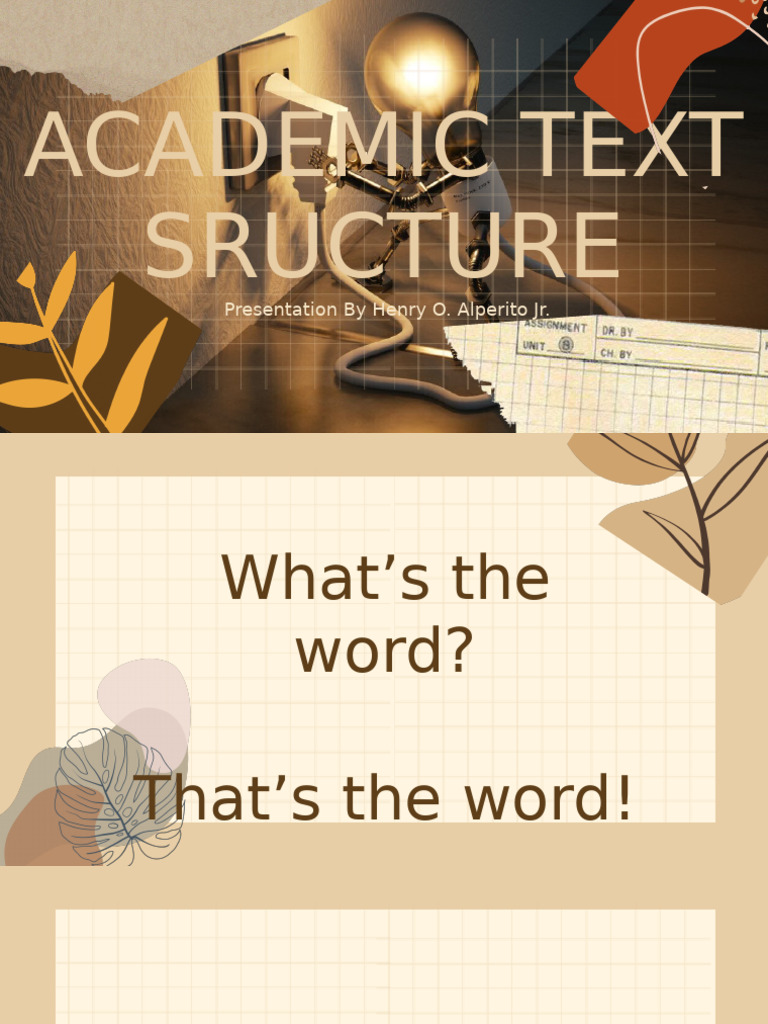2 Text Structures PPT Edited | PDF | Ice Cream | Electrical Conductor