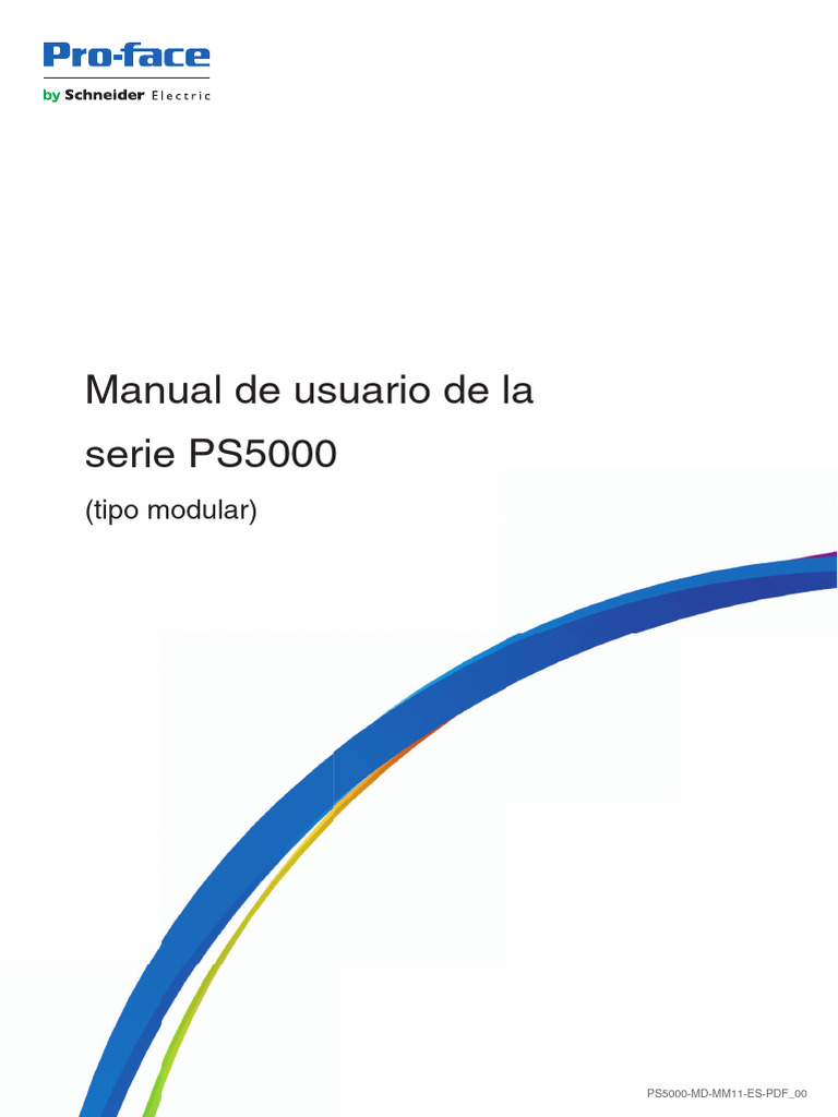 Ps5000 MD Mm11 Es PDF | PDF | Corriente continua | Pantalla táctil