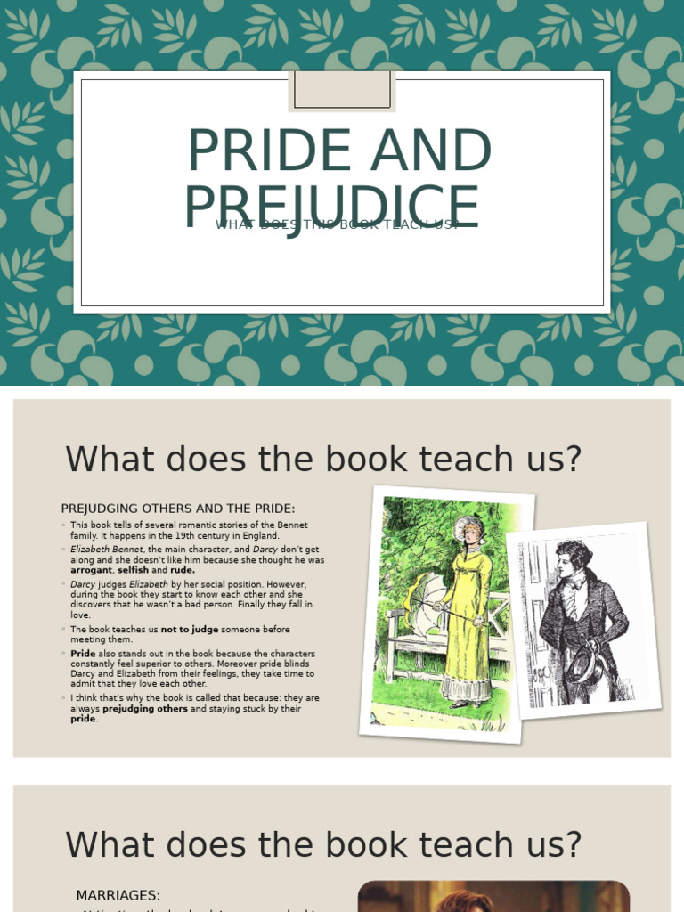 Pride and Prejudice 1 | PDF