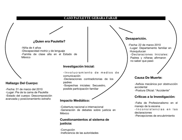 Mapa Conceptual Caso Paulette | PDF