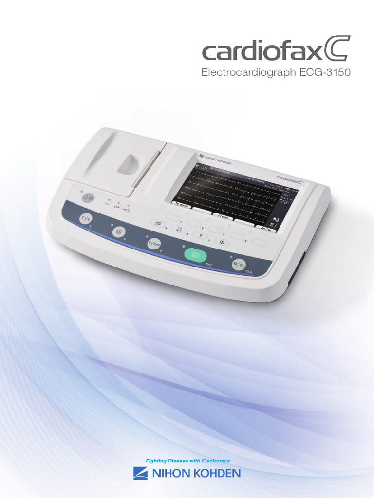 ECG-3150_En_s | PDF | Electrocardiography | Information And ...