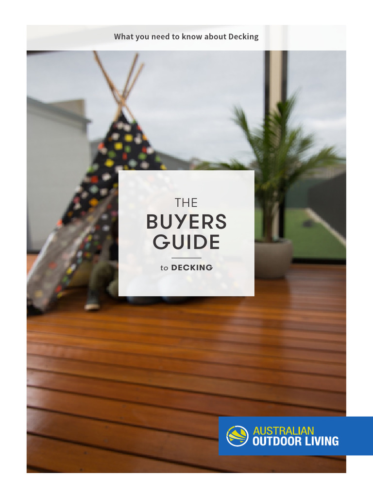 Timber Decking Buyers Guide | PDF