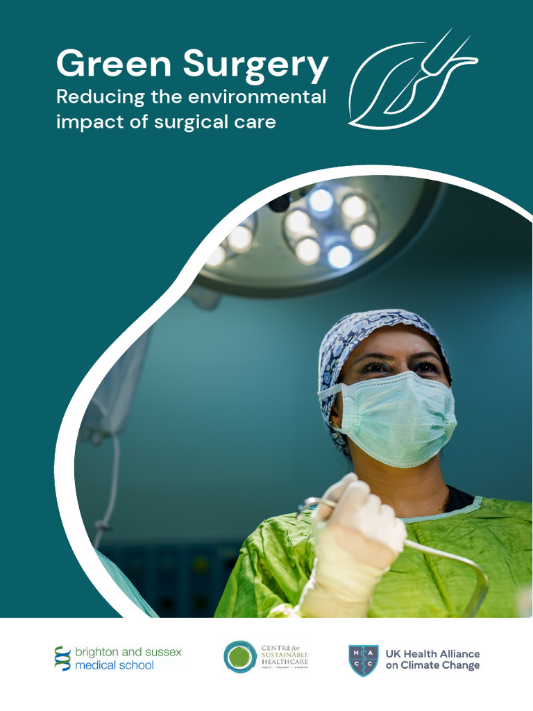 Green Surgery Report v1.1 | PDF | Greenhouse Gas | Climate Change