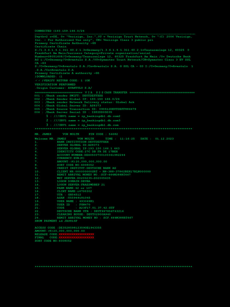 New - Screen Shot - S2S - 20 B - Avantulo S.A. - Dec 01,2023 | PDF | Internet Architecture ...