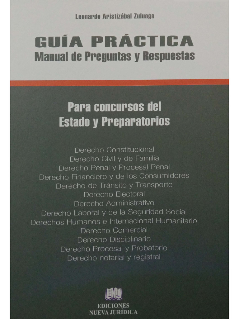 Guía Práctica Manual de Preguntas y Respuestas2024 | PDF