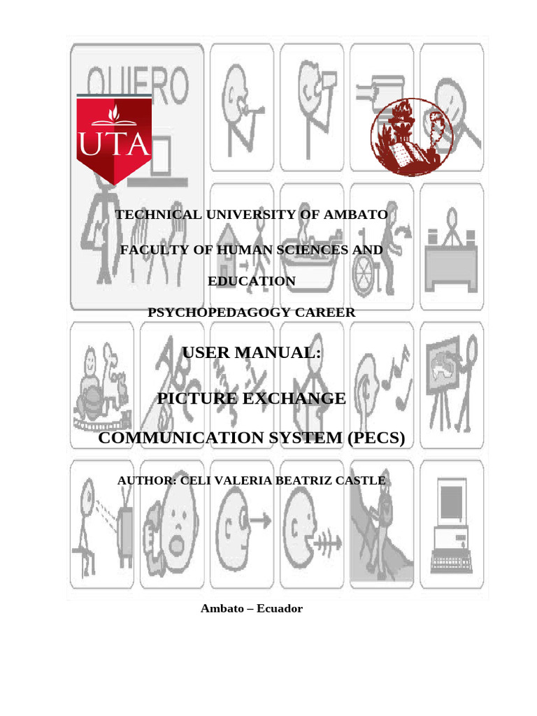 User Manual PECS SYSTEM | PDF | Learning | Communication