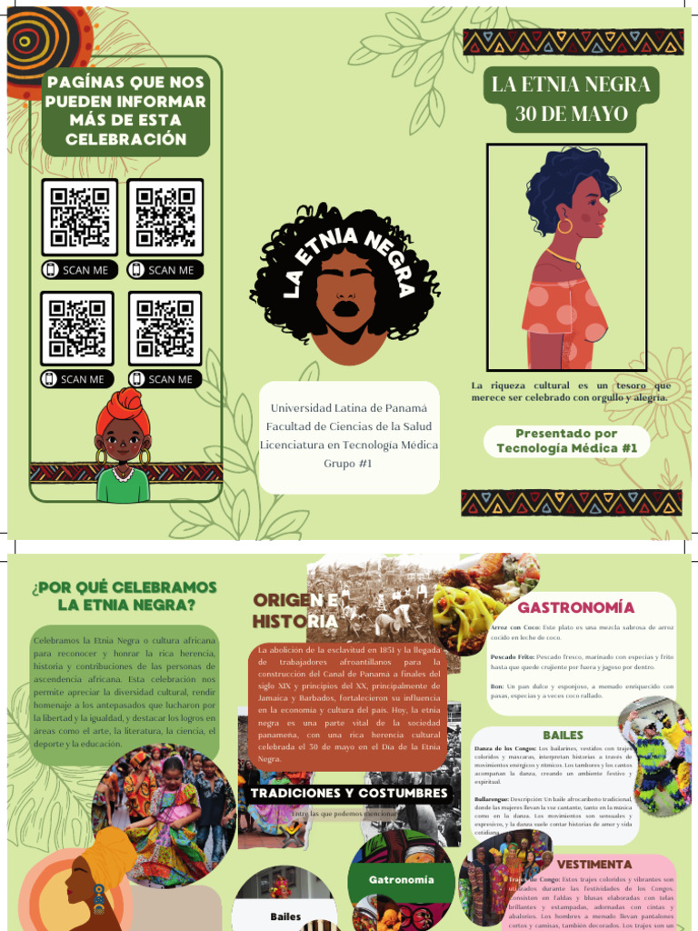 Folleto Tríptico Consejos Para Cuidar A Tus Plantas Ilustrado Verde