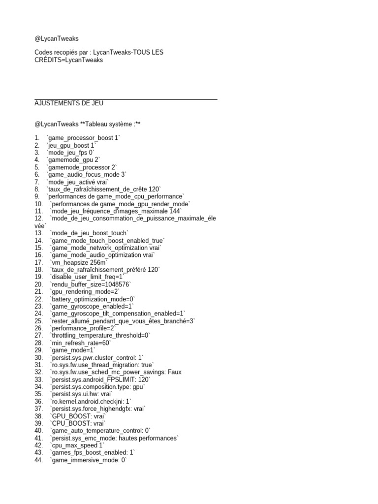 Tous_les_Codes_SetEdit-2021-2024 | PDF | Processeur graphique | Théorie (échecs)